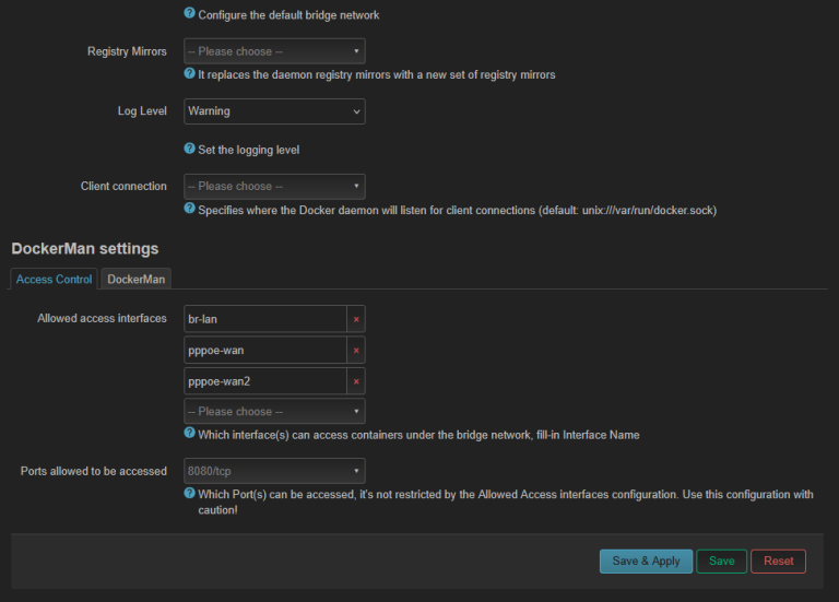 Hướng dẫn cài đặt & sử dụng Docker trên OpenWRT – raw