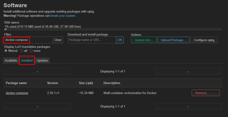 Hướng dẫn cài đặt & sử dụng Docker trên OpenWRT – raw